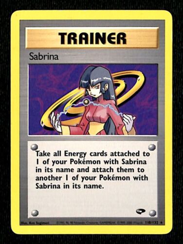 Sabrina Gym Challenge EX, 110/132 Pokemon Card