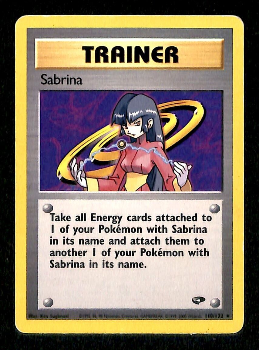 Sabrina Gym Challenge VG, 110/132 Pokemon Card