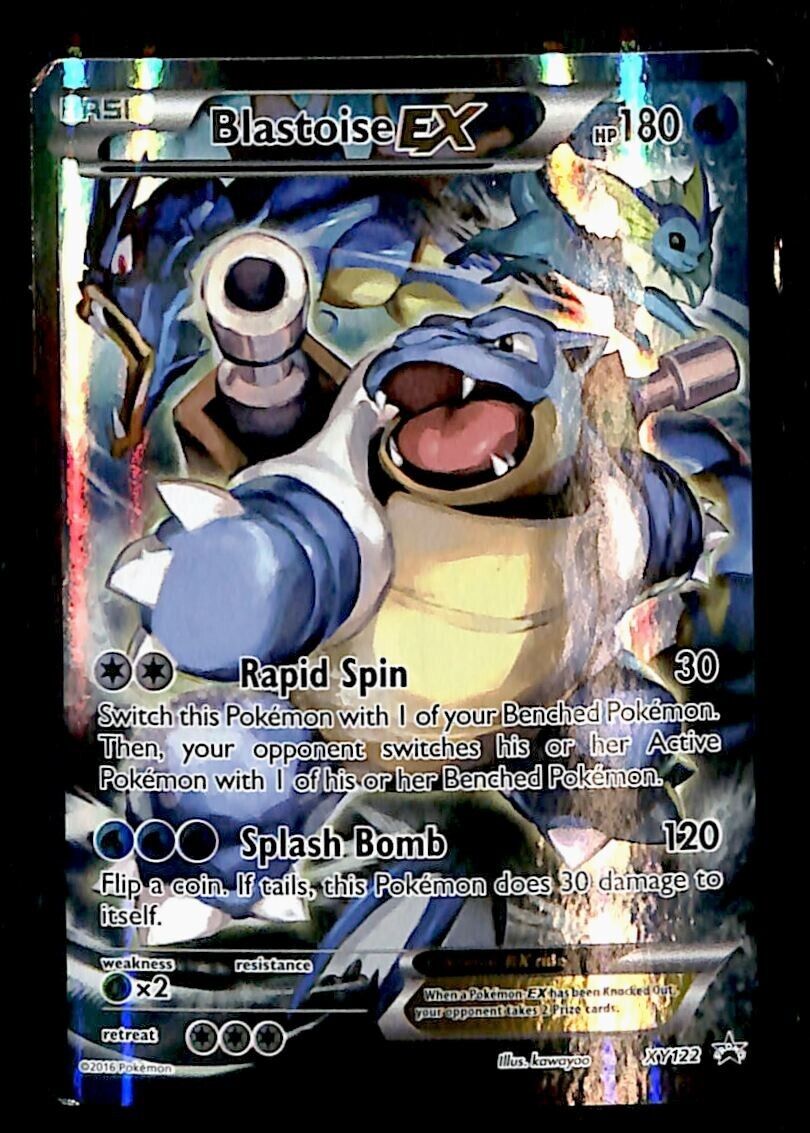Blastoise EX Black Star Promo XY 122, EX Pokemon Card
