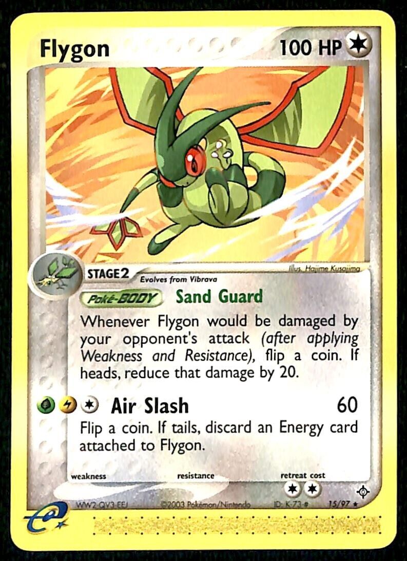 Flygon EX Dragon NM, 15/97 Pokemon Card